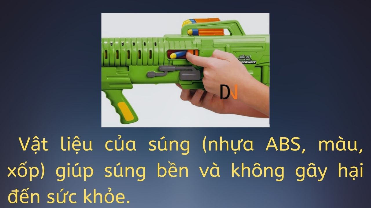 Súng bắn đạn xốp có bị cấm không ? - DNGear Shop